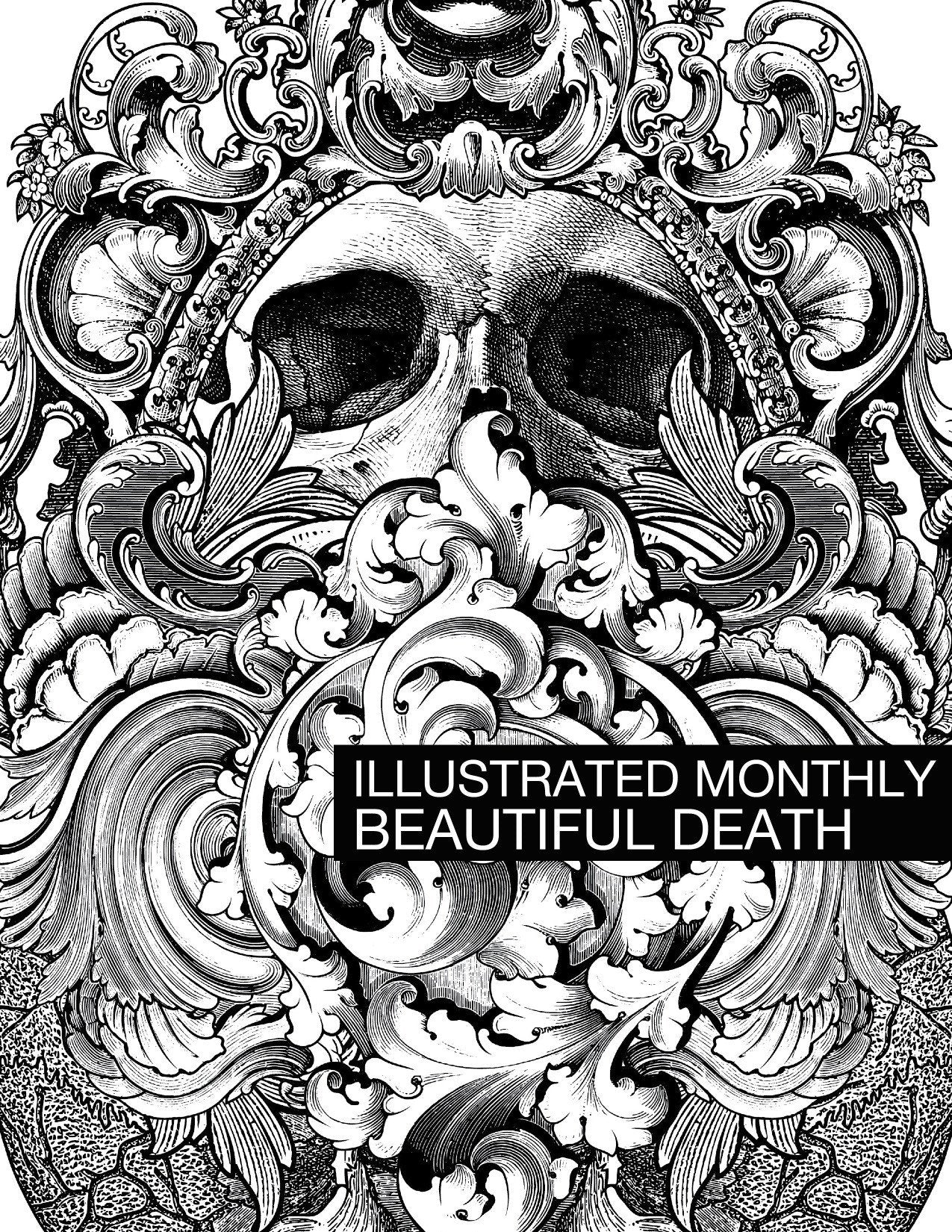 Beautiful Death Drawing Rob Ball Illustrates 'A Beautiful Death' For