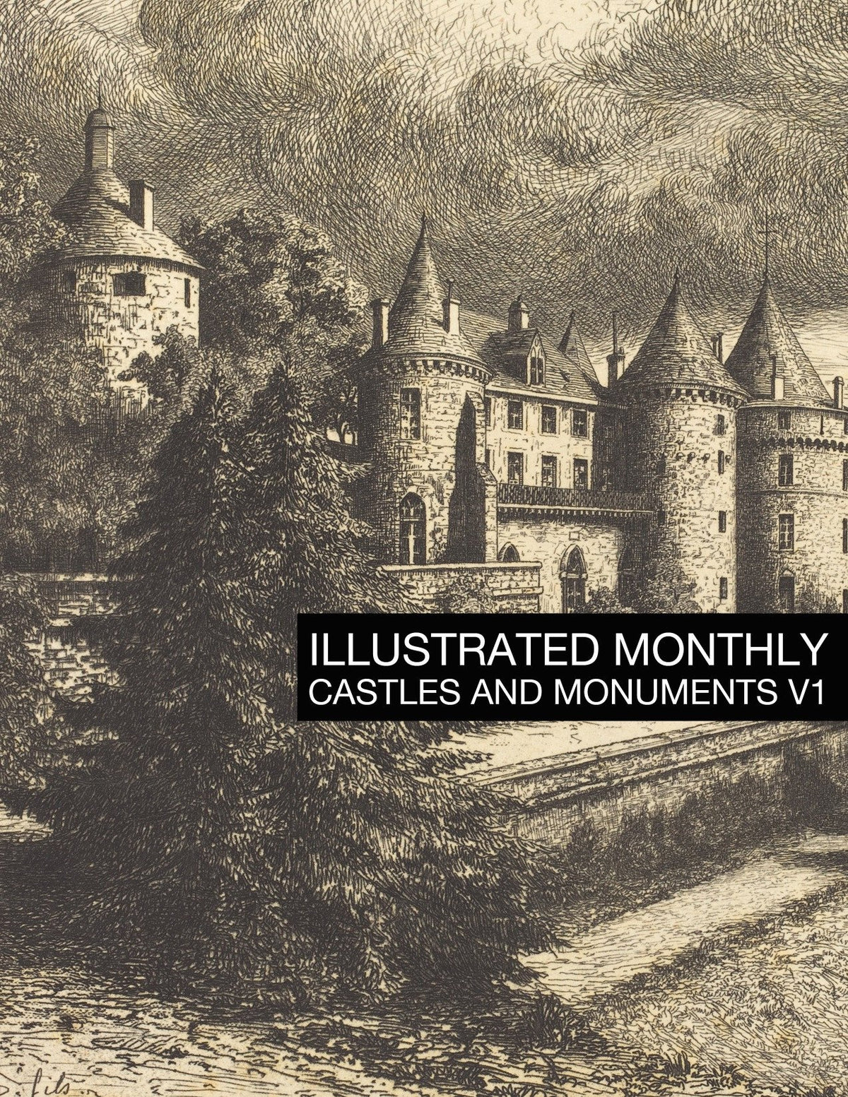 Castles and Monuments v1 | Shop Illustrated Books, eBooks and Prints