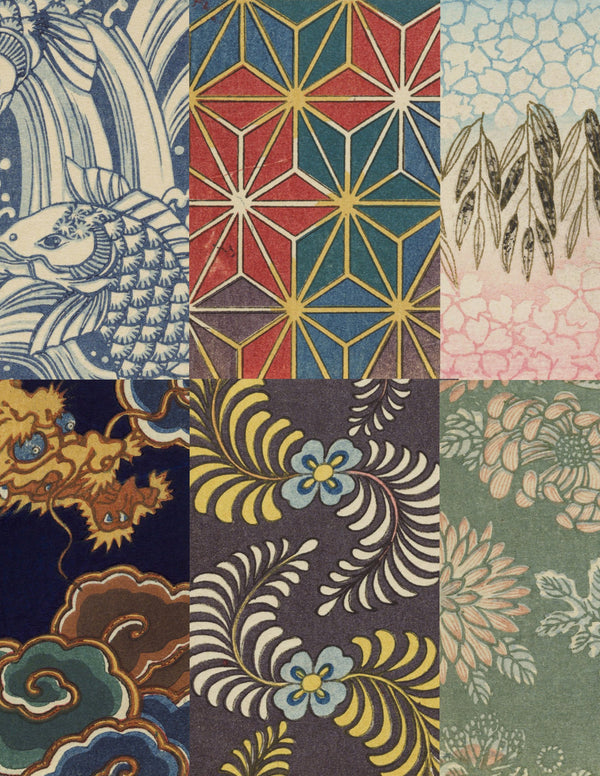 Japanese woodblock patterns | Shop Illustrated Books, eBooks and Prints