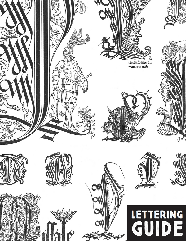Lettering Guide | Shop Illustrated Books, eBooks and Prints