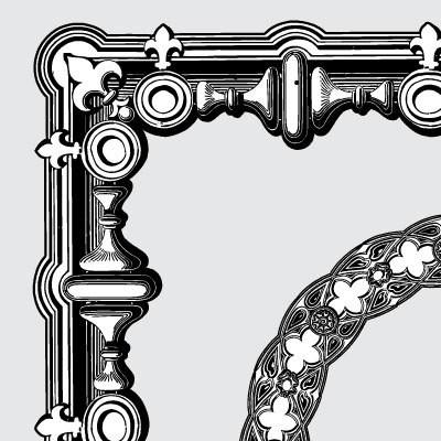 Ornate Frames | Royalty-Free Vector Set | Shop Illustrated Books ...