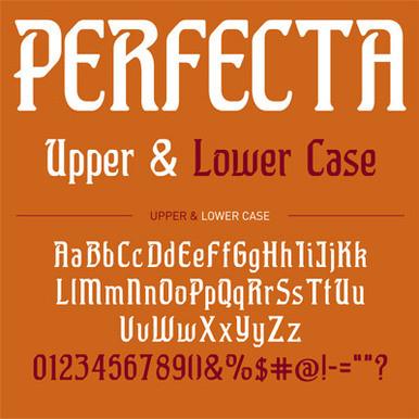 Perfecta | Fonts | Shop Illustrated Books, eBooks and Prints