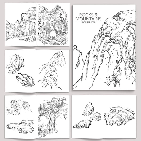 Rocks and Mountains - Japanese Style | Shop Illustrated Books, eBooks ...